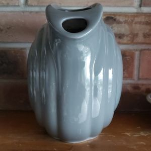Hall | Accents | Vintage Hall Pottery Gray Jug Pitcher Vase | Poshmark